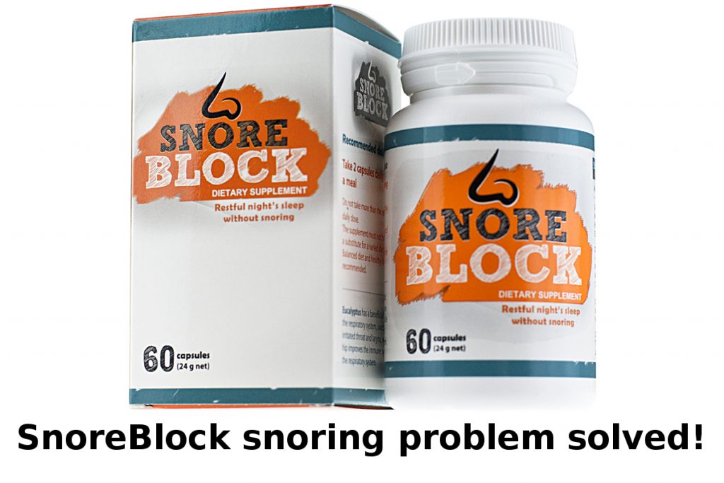 Snore Block ™ – Stop snoring!